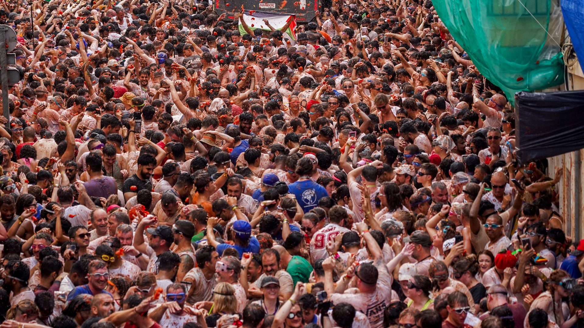 La Tomatina 2024 en imágenes: Fotos de la batalla de comida más grande ...