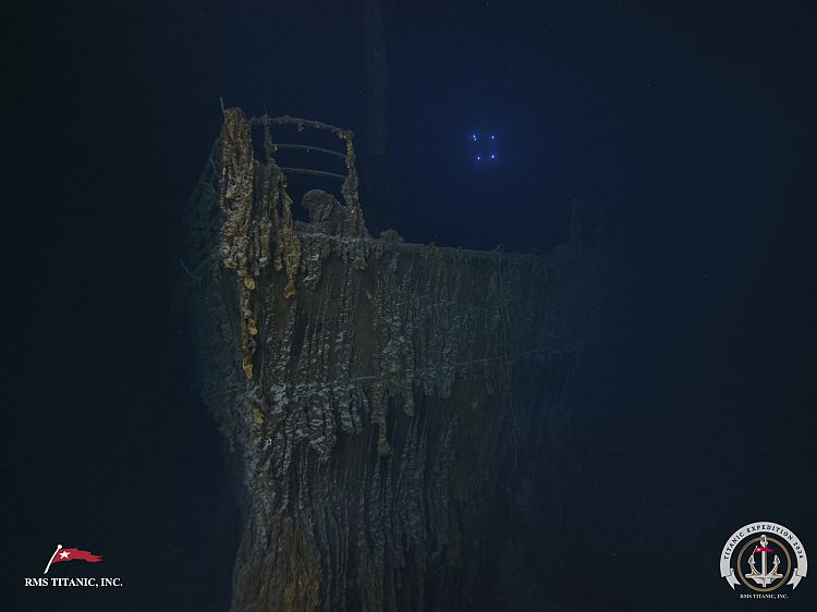 Long-lost Titanic statue resurfaces as new expedition reveals signs of ...