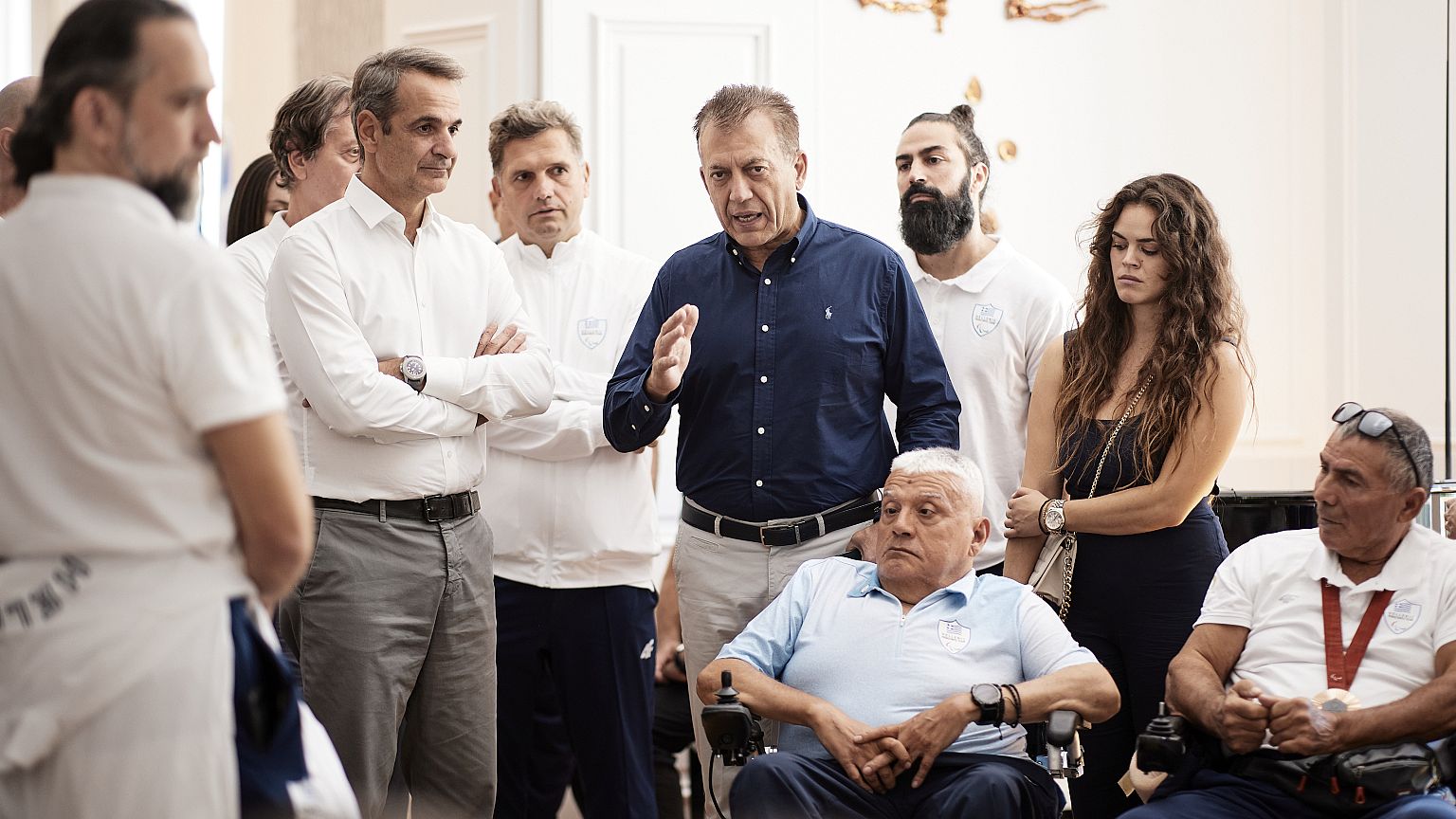 Συνάντηση Κυρ.Μητσοτάκη με τα μέλη της ελληνικής αποστολής στους ...
