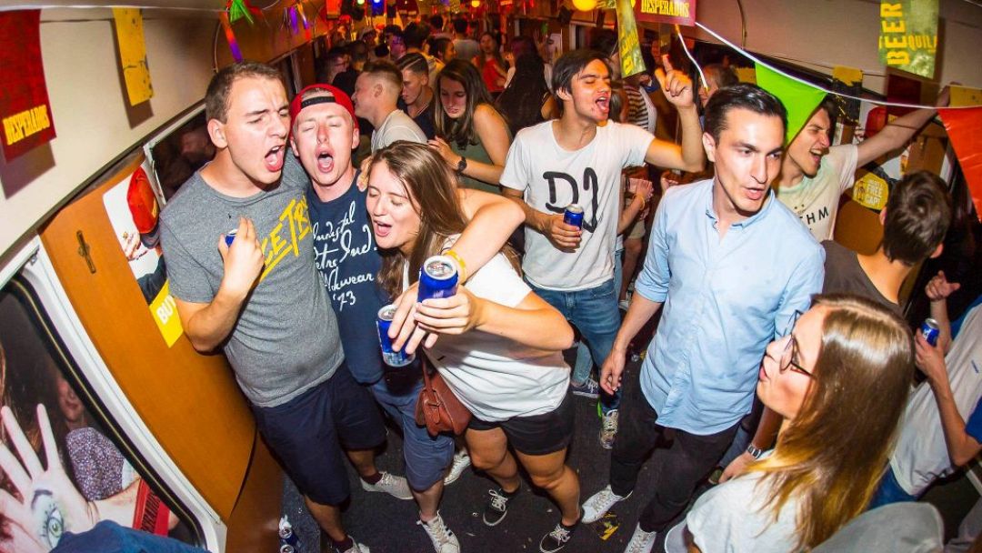 DJs, disco balls and all-night raves: Inside Europe’s party trains ...