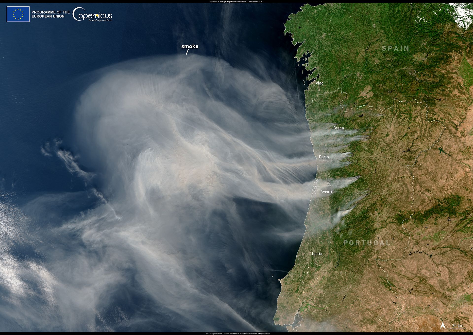 Portugal : environ 4 000 pompiers poursuivent leur lutte contre les ...