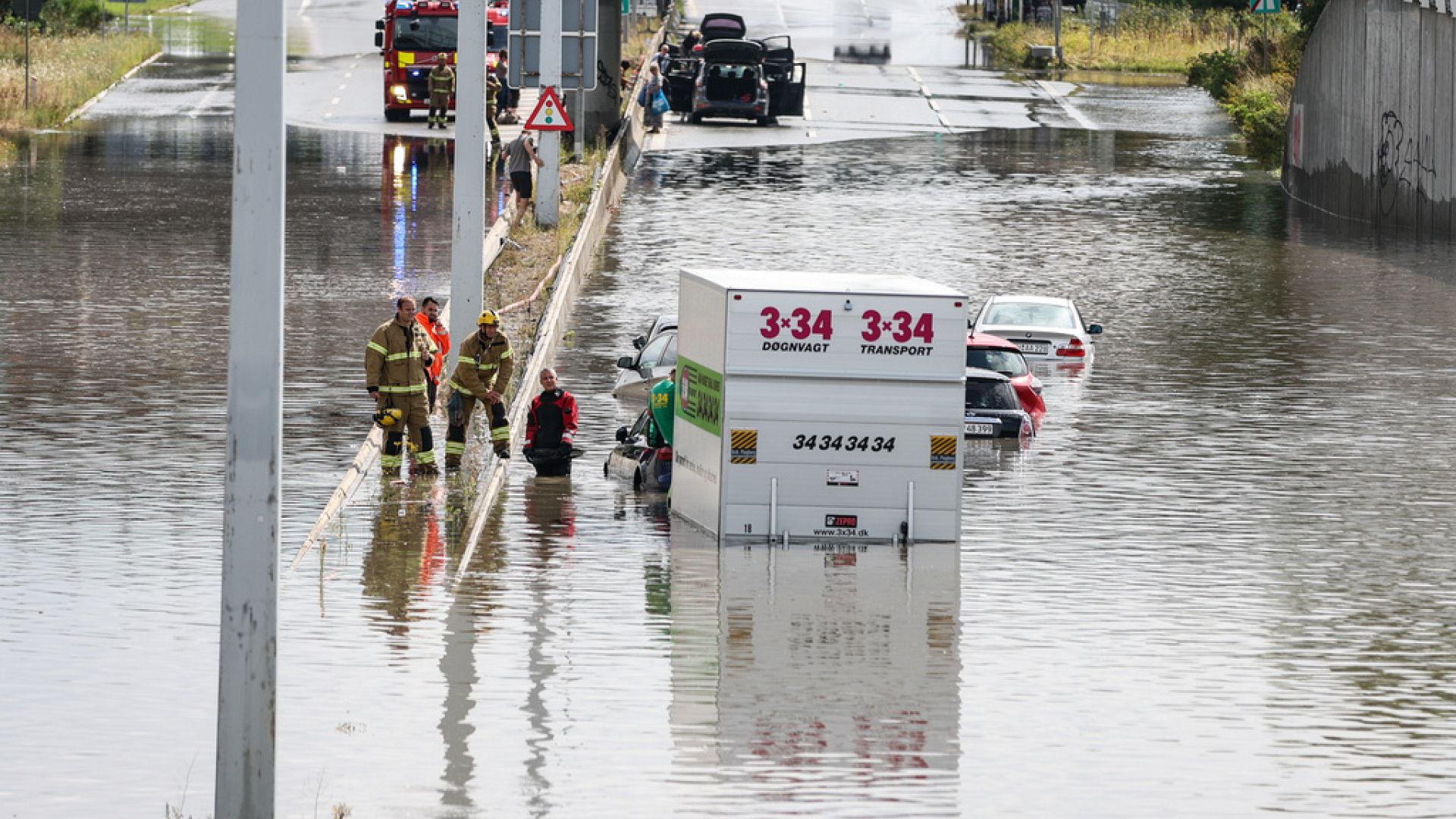Denmark cleans up damage after floods wreak havoc | Euronews
