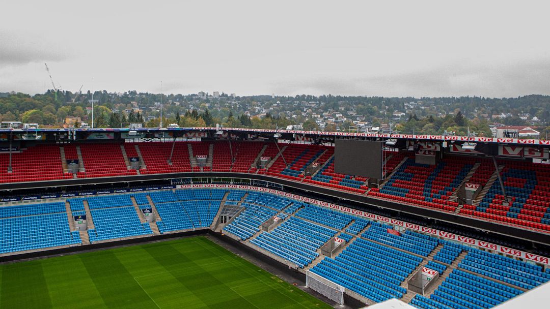 Norway’s national football stadium has the world’s largest vertical ...