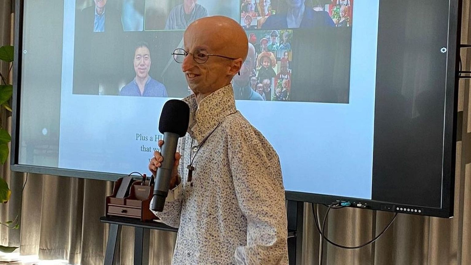 Adiós a Sammy Basso, biólogo de 28 años y el paciente de progeria más ...