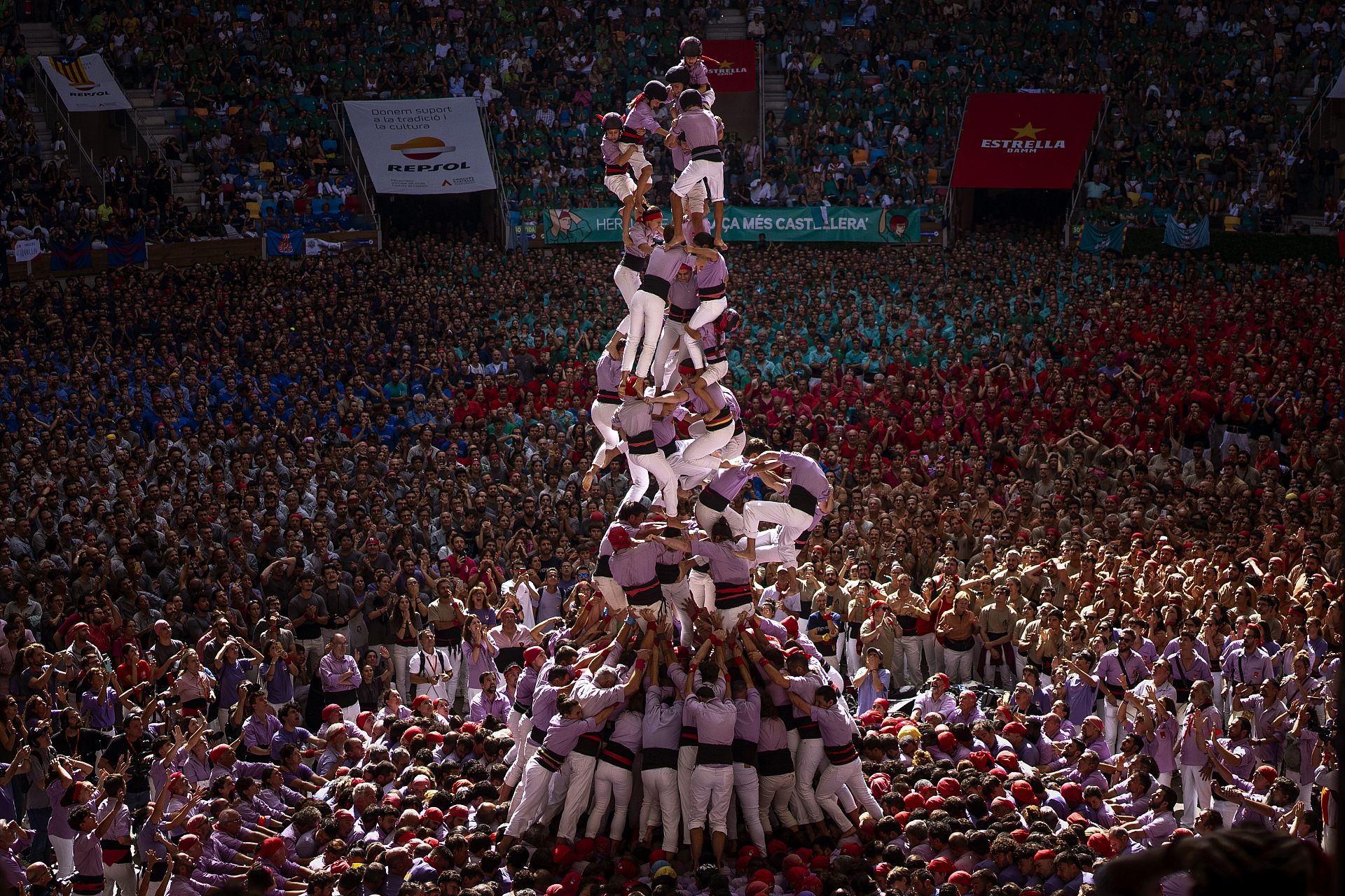 In pictures: Tarragona's death-defying human tower competition returns ...