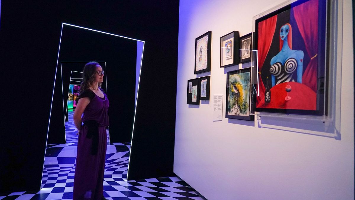 Tim Burton talks about his dread of AI as exhibition opens in London ...