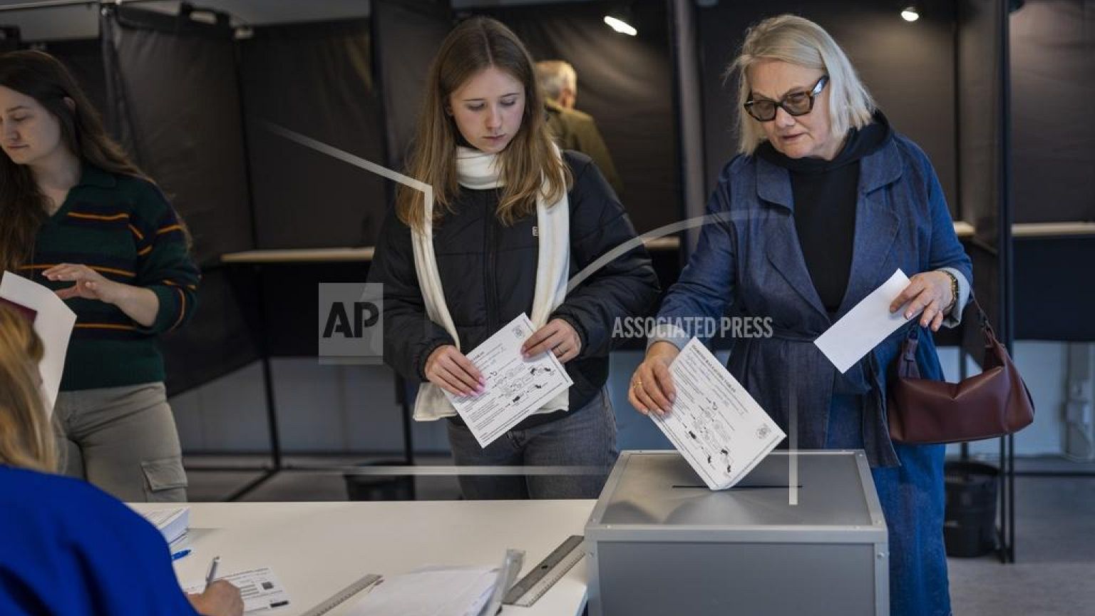 Lithuania votes in the 2nd round of its parliamentary election, with ...