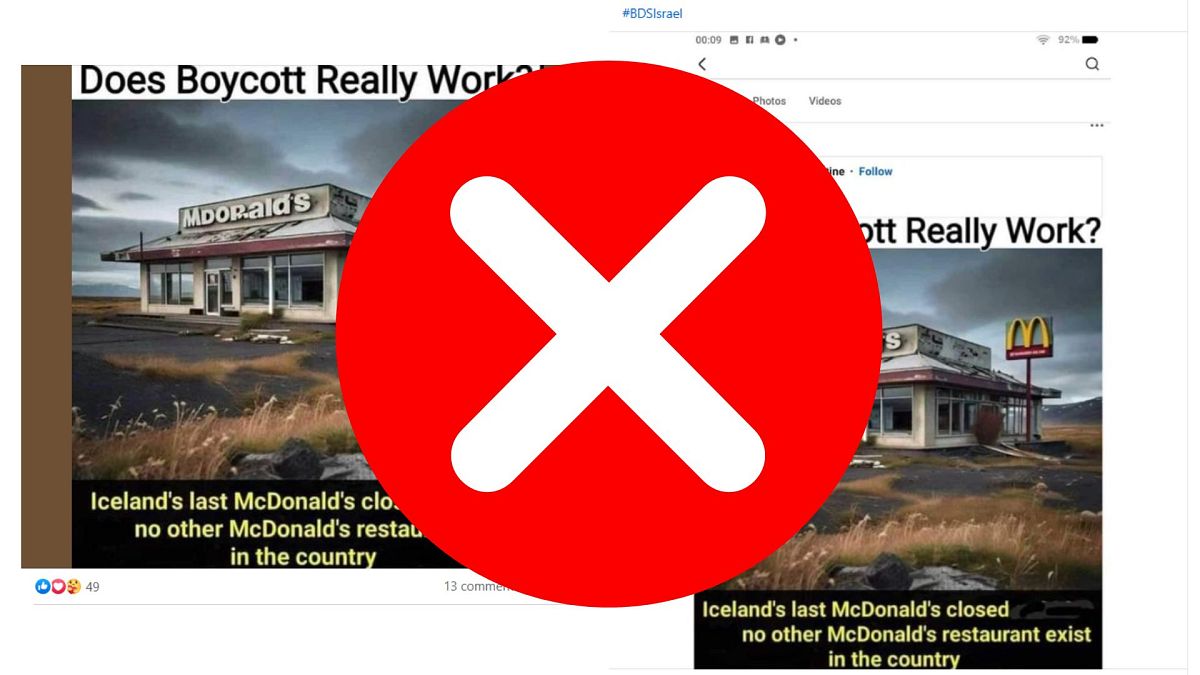 Did McDonald's in Iceland close because of a boycott? | Euronews