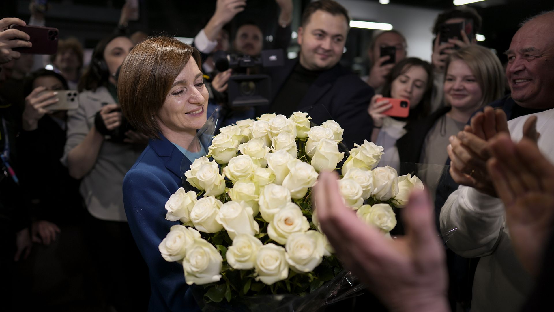 Pro-EU incumbent Maia Sandu re-elected to second term as president of ...