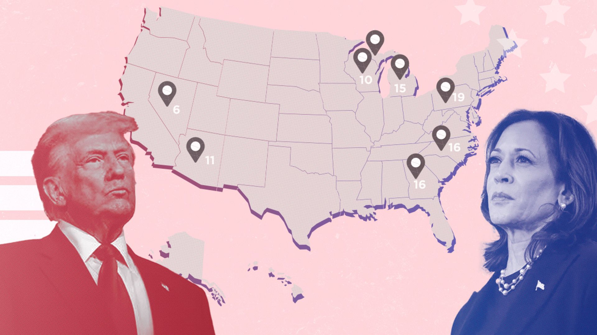 US election 2024: Results from key swing states | Euronews