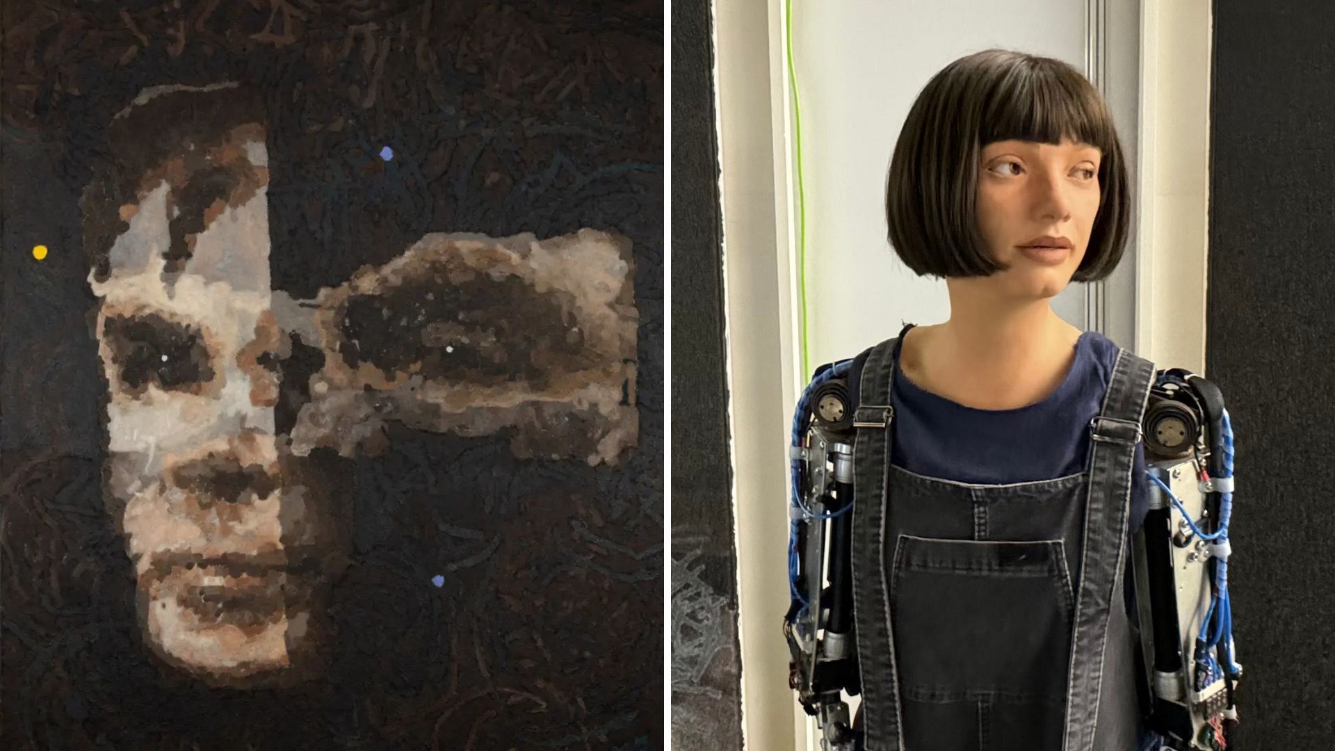 Humanoid robot artist makes history with €1 million auction sale of ...