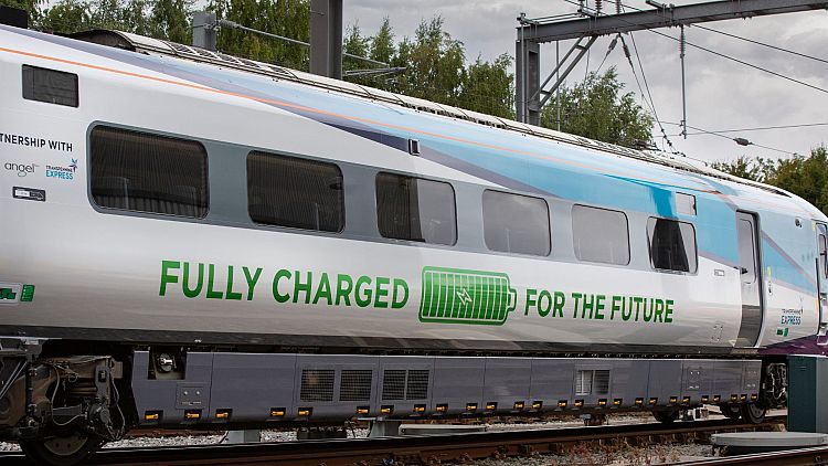 All aboard the future: How high-speed battery-powered trains will ...