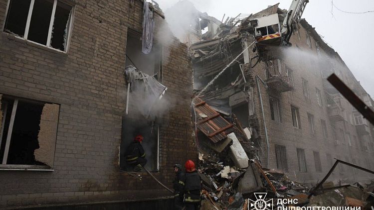 Familie bei Raketenangriff auf Krywyj Rih in der Südukraine getötet ...