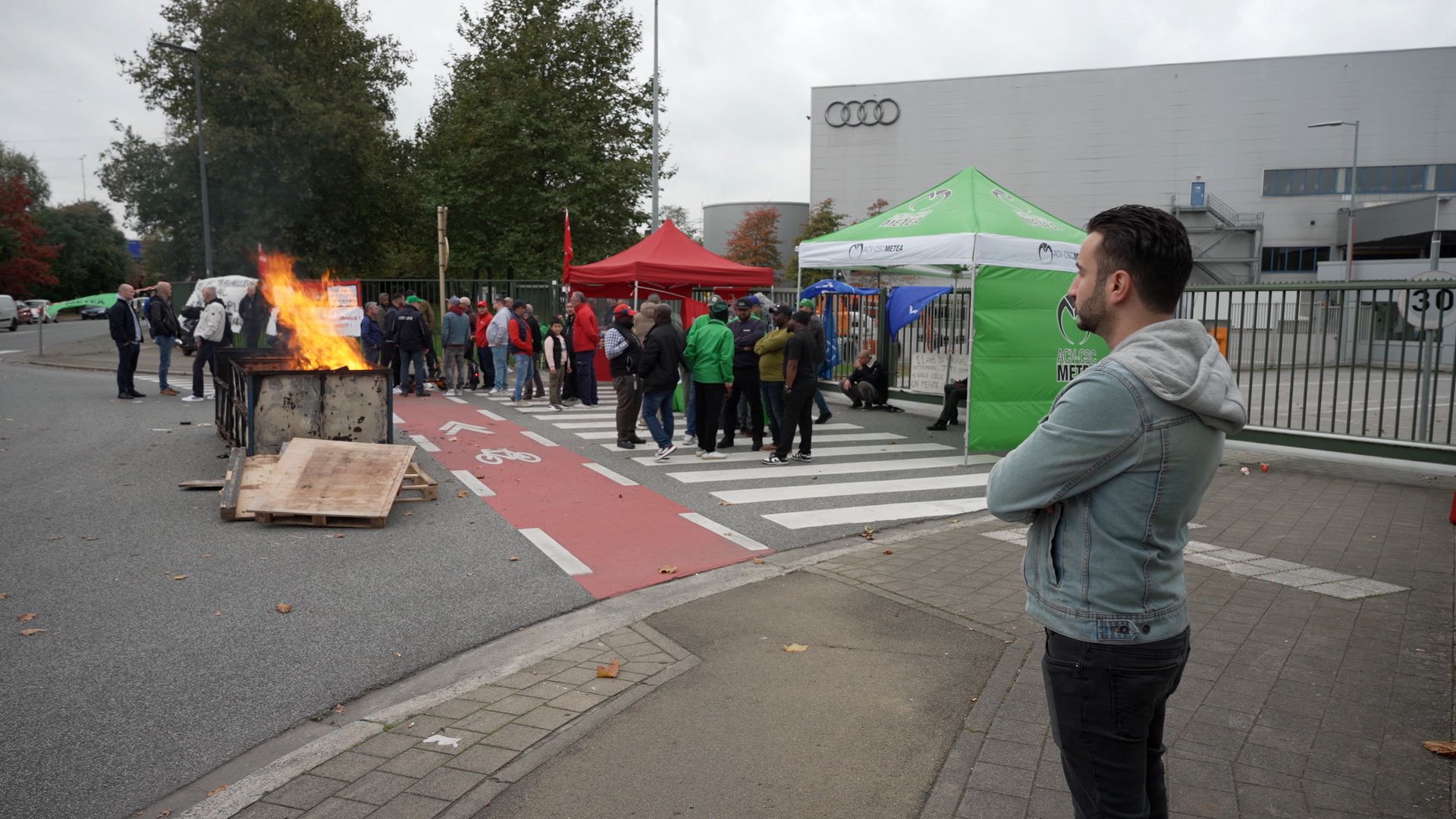 Video. Closure of Audi Brussels, a symbol of de-industrialisation in ...