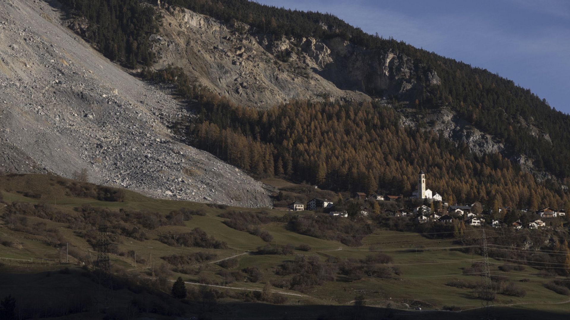The Swiss village of Brienz has been left a ghost town following the ...