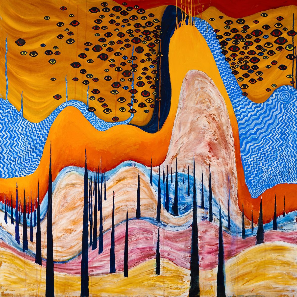 Thom Yorke e Stanley Donwood dei Radiohead hanno realizzato la loro prima mostra d'arte pubblica ...