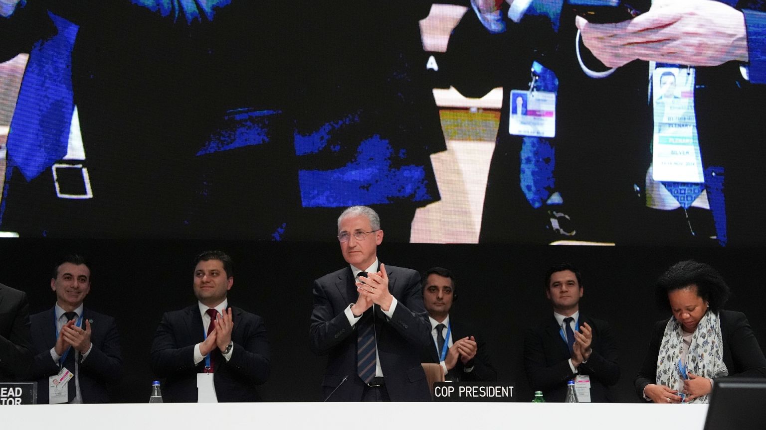 COP29: Globe cuts deal on climate in Baku after hours of wrangling | Euronews