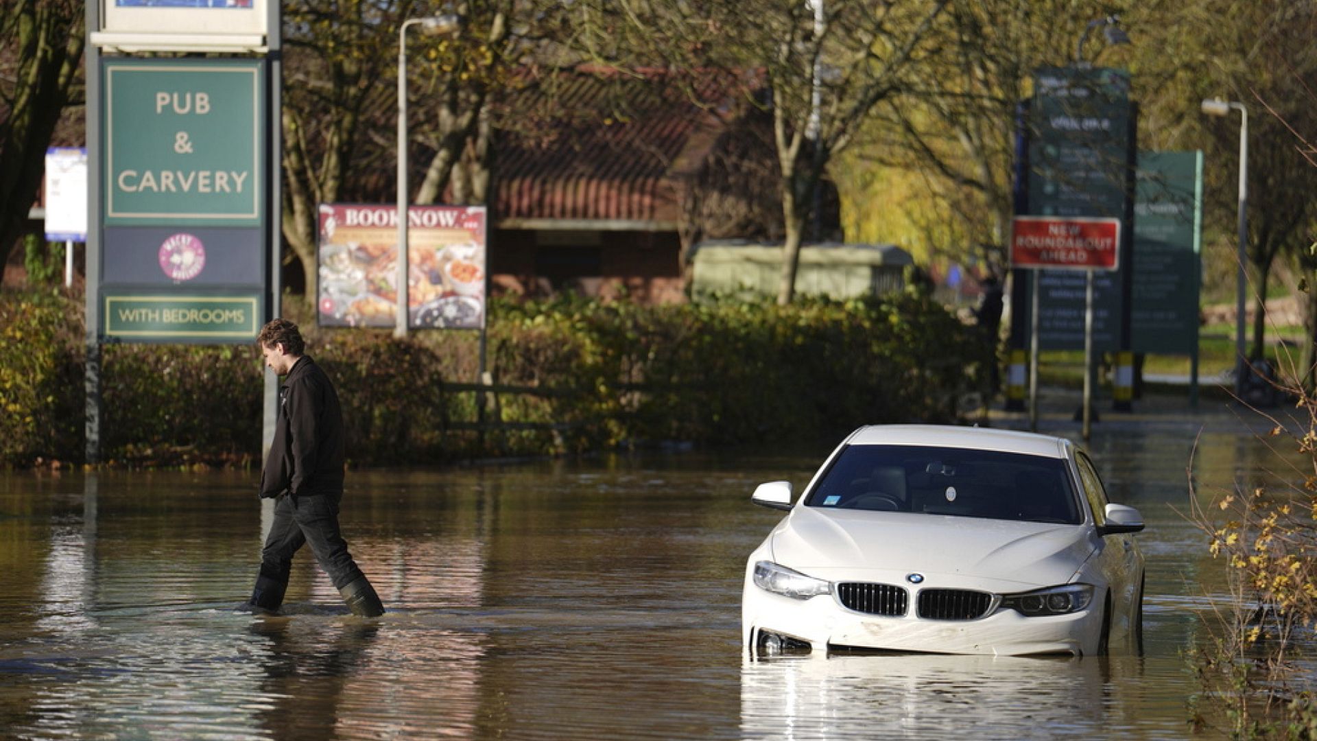 Thousands across the UK battle floodwaters after Storm Bert causes ...
