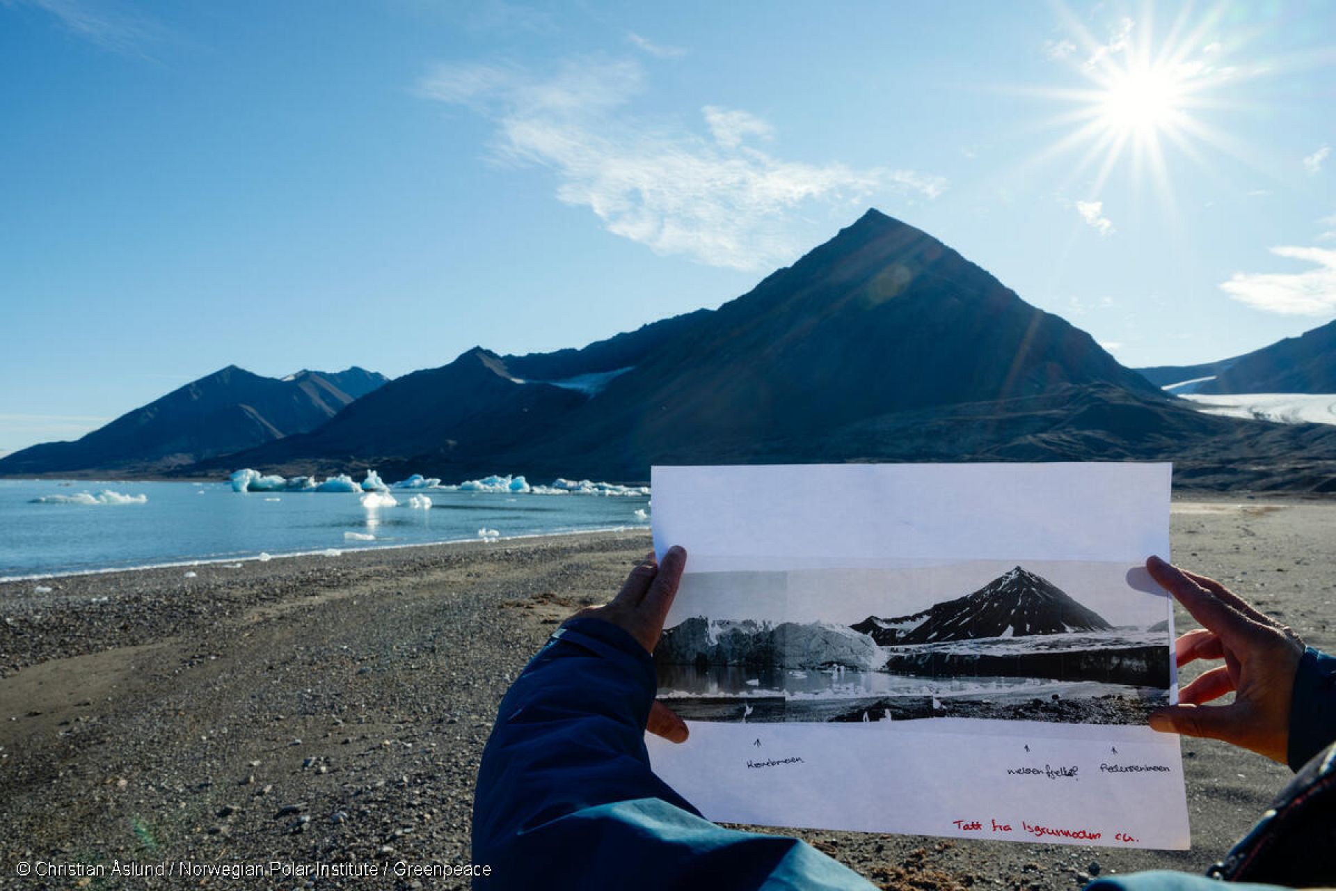 New Greenpeace photos show rapid Arctic ice retreat in Svalbard | Euronews