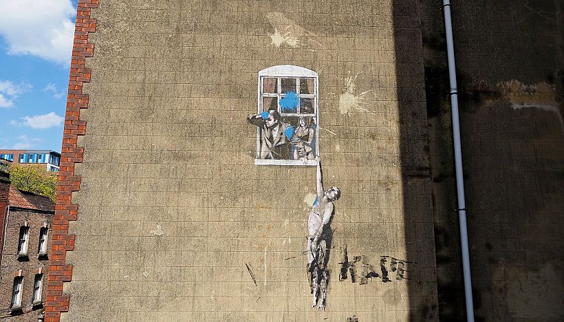 Elusive street artist Banksy reveals new artwork – in France? | Euronews
