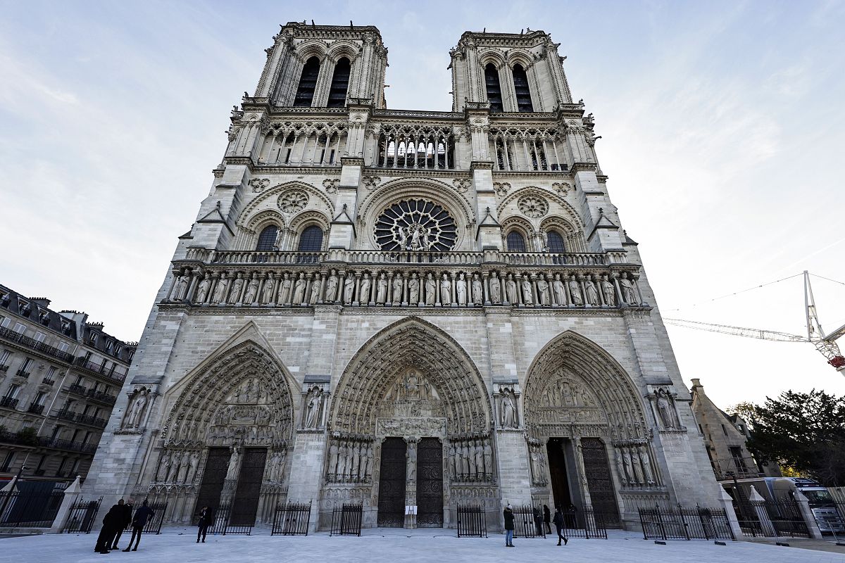 Erste Bilder: So sieht die Kathedrale Notre Dame in Paris nach der ...