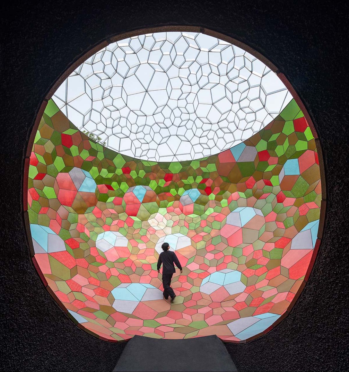 Discover Icelandic-Danish artist Olafur Eliasson’s lava-tiled dome on a ...