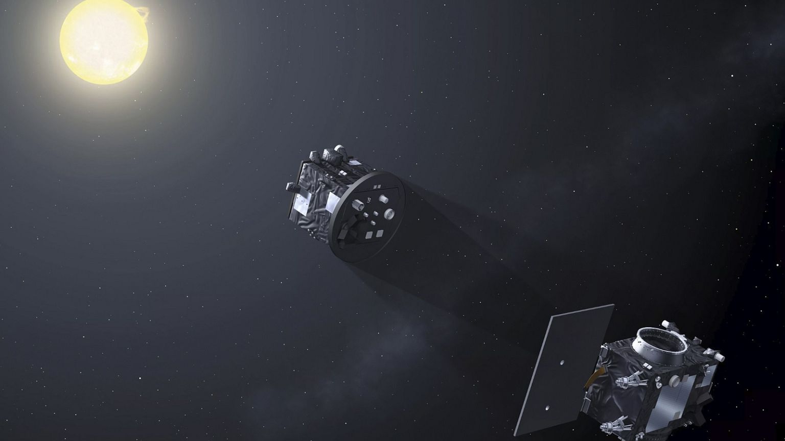 ESA launches double satellite mission that aims to create man-made ...