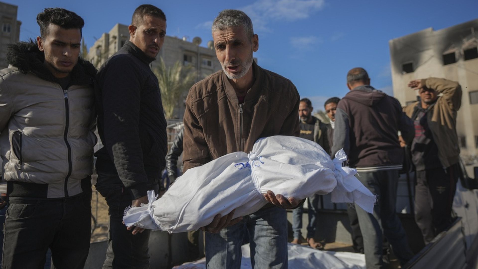 Video. Israeli airstrikes destroy displaced Palestinians' camp, killing ...