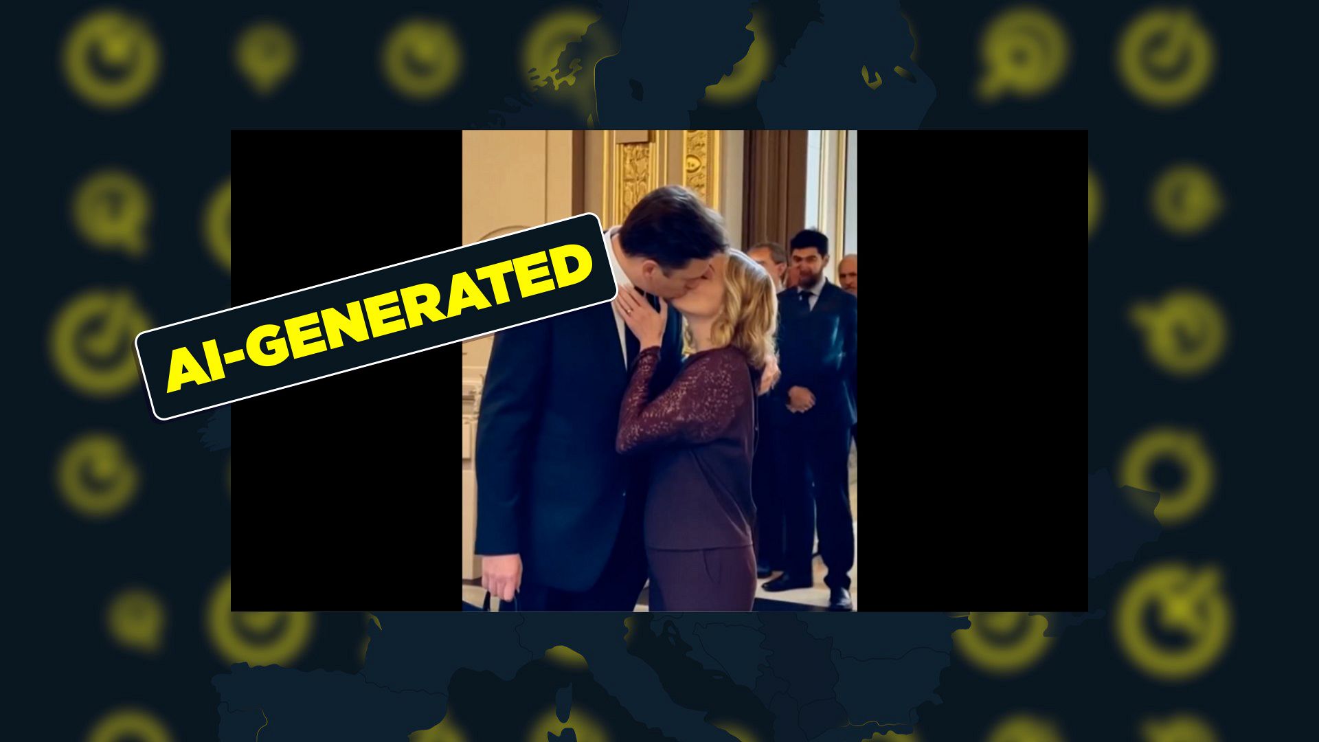 Il video virale di Musk e Meloni che si baciano è generato dall'Ai | Euronews