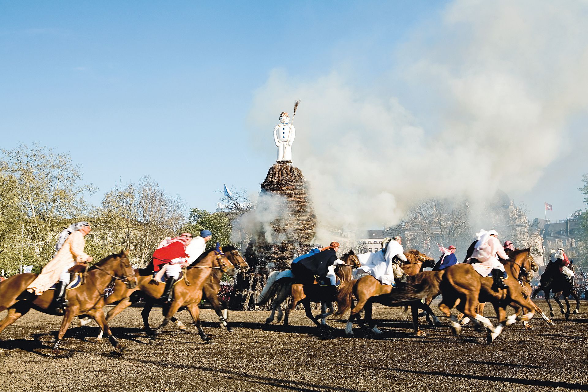 Exploding snowmen and pagan rituals: Kick off the New Year at Europe’s ...