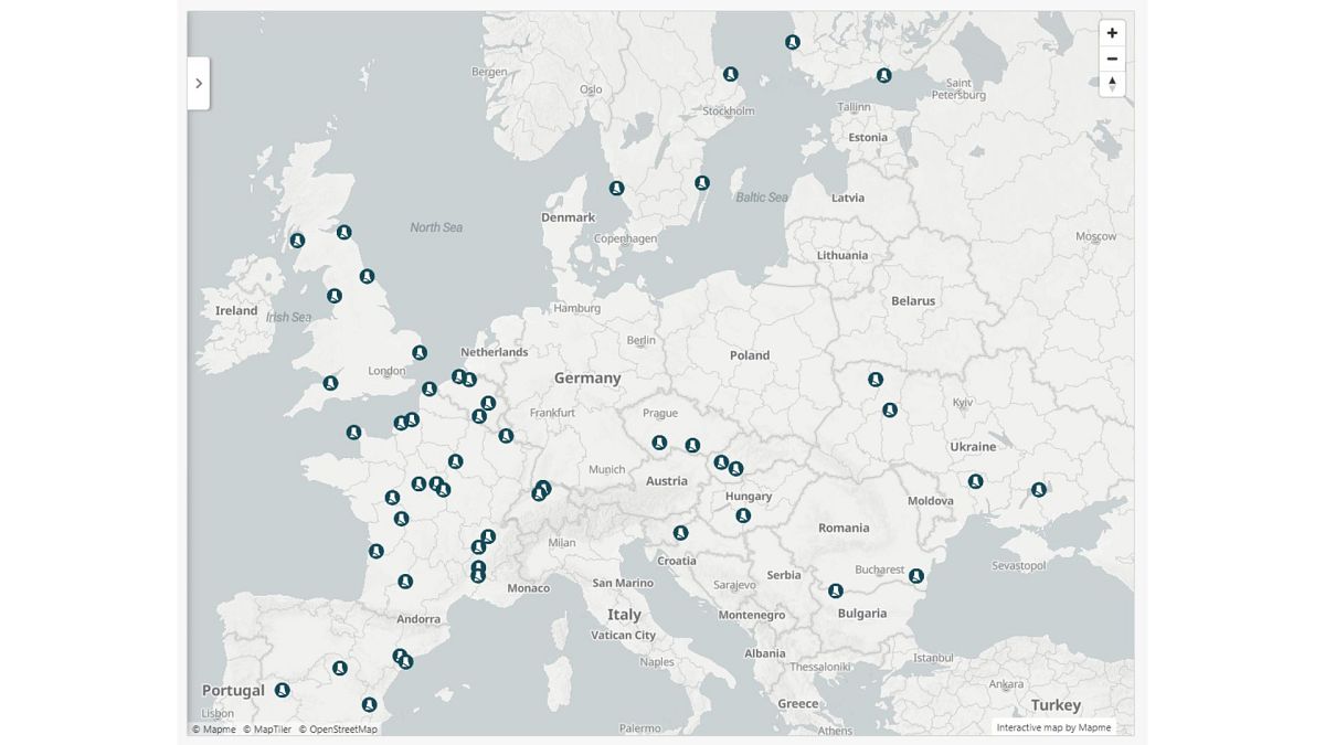False map shows Germany surrounded by nuclear power plants | Euronews