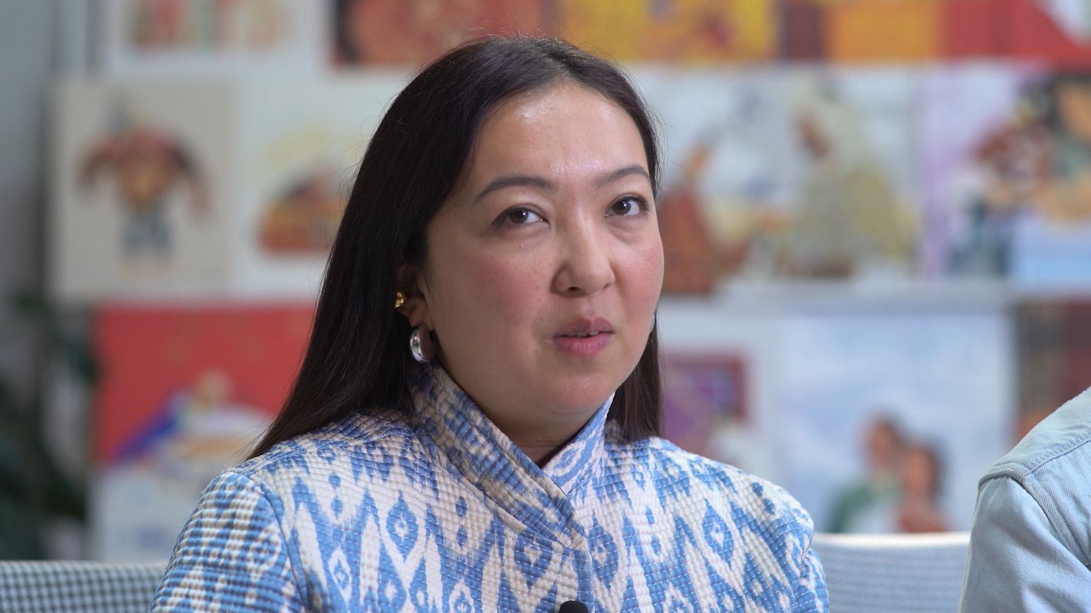 Meet Aigerim Karibaeva, the Kazakh artist reviving cultural heritage through ethno-modern art ...
