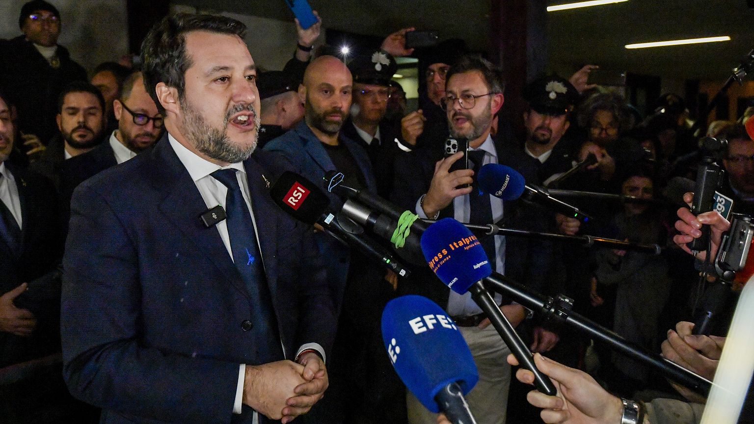 Italy's Deputy PM Matteo Salvini found not guilty in Open Arms migrants ...