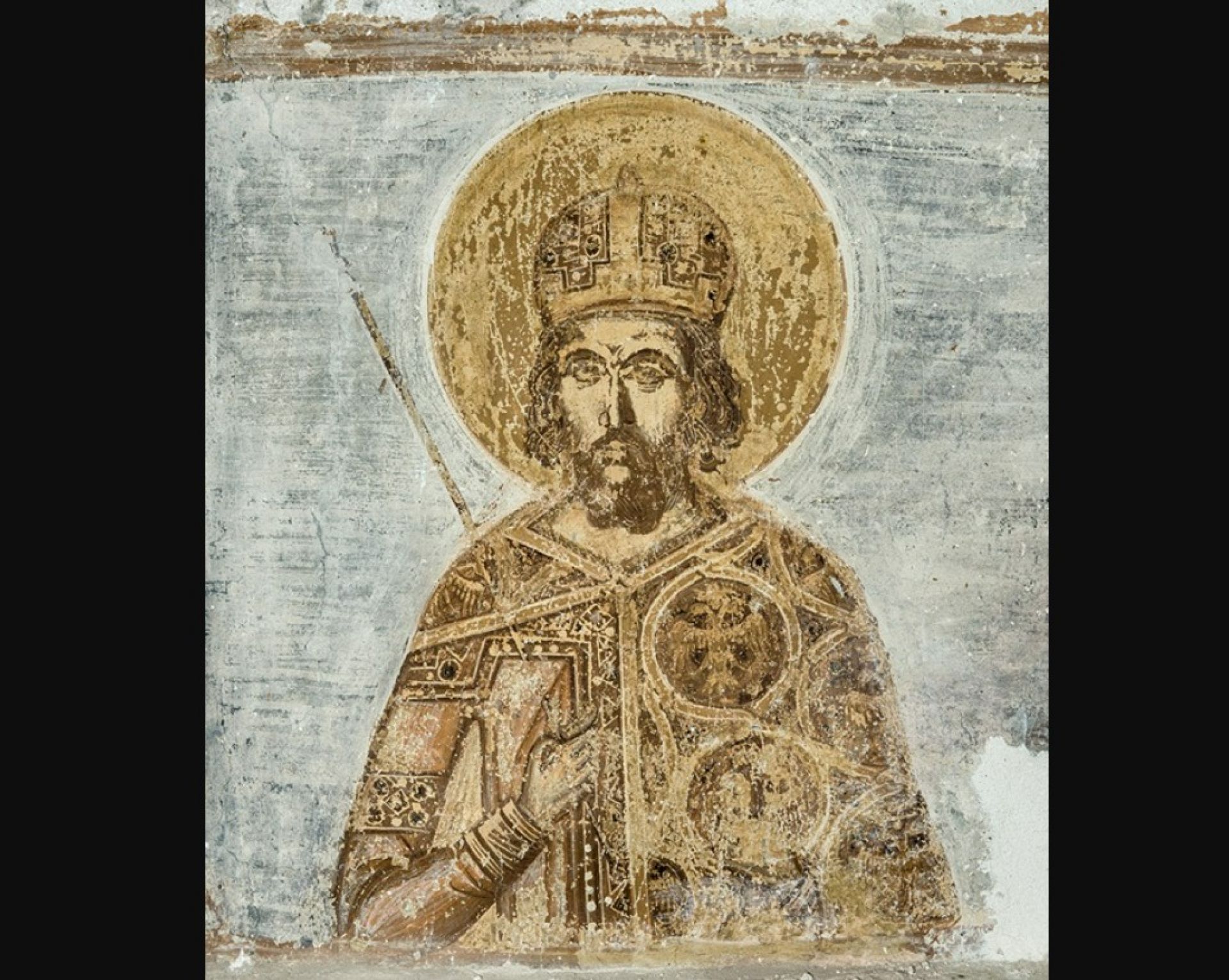 Bizans imparatoru XI. Konstantinos Palaiologos'un portresi - https://www.tarihistan.org/