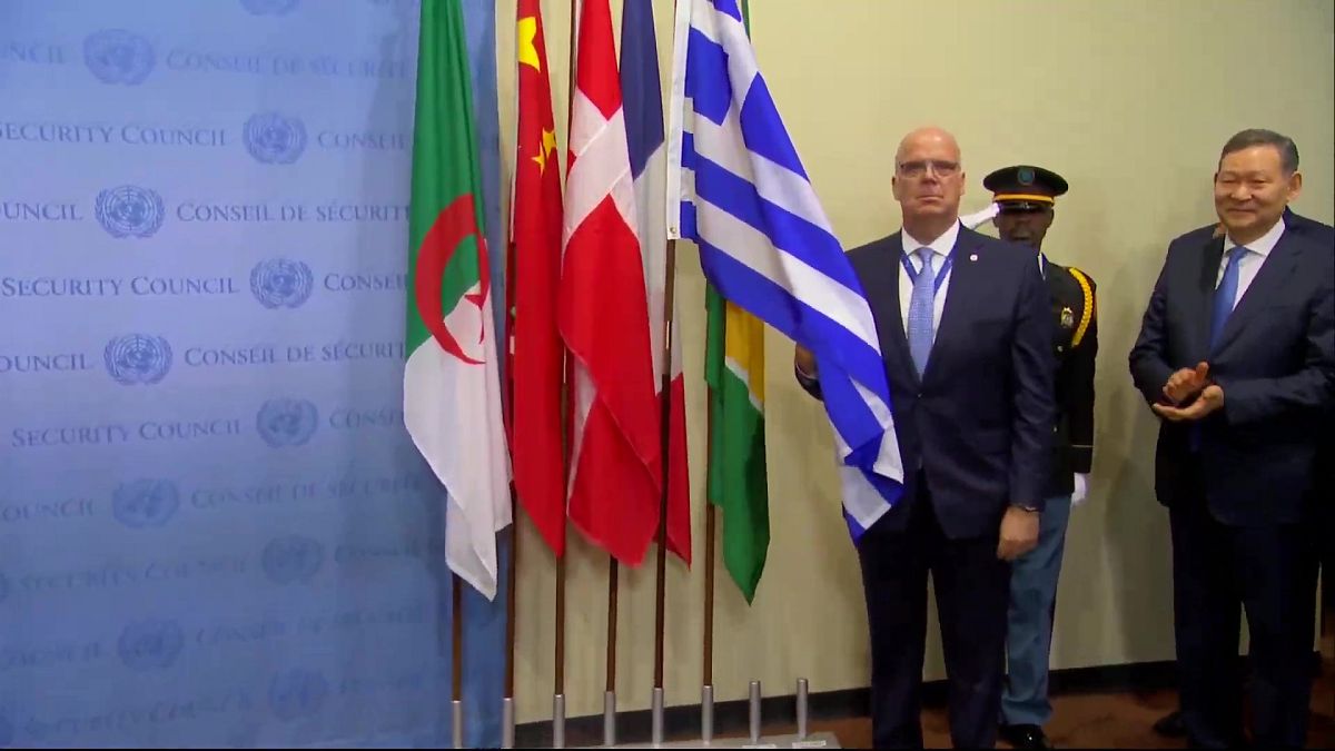 Ξεκίνησε η θητεία της Ελλάδας στο Συμβούλιο Ασφαλείας του ΟΗΕ | Euronews