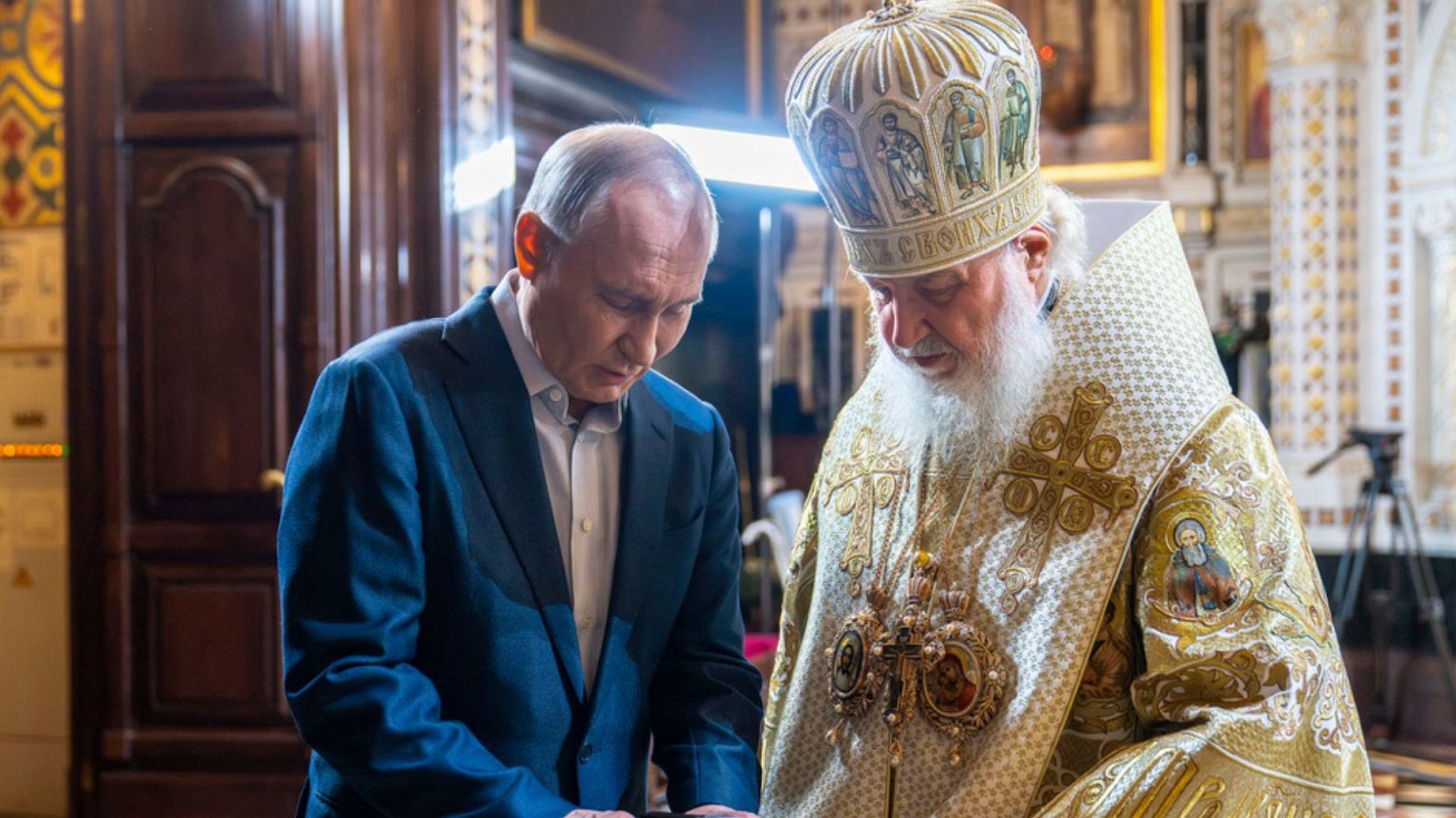 Putin asks Russian Orthodox church patriarch to consecrate Christmas ...