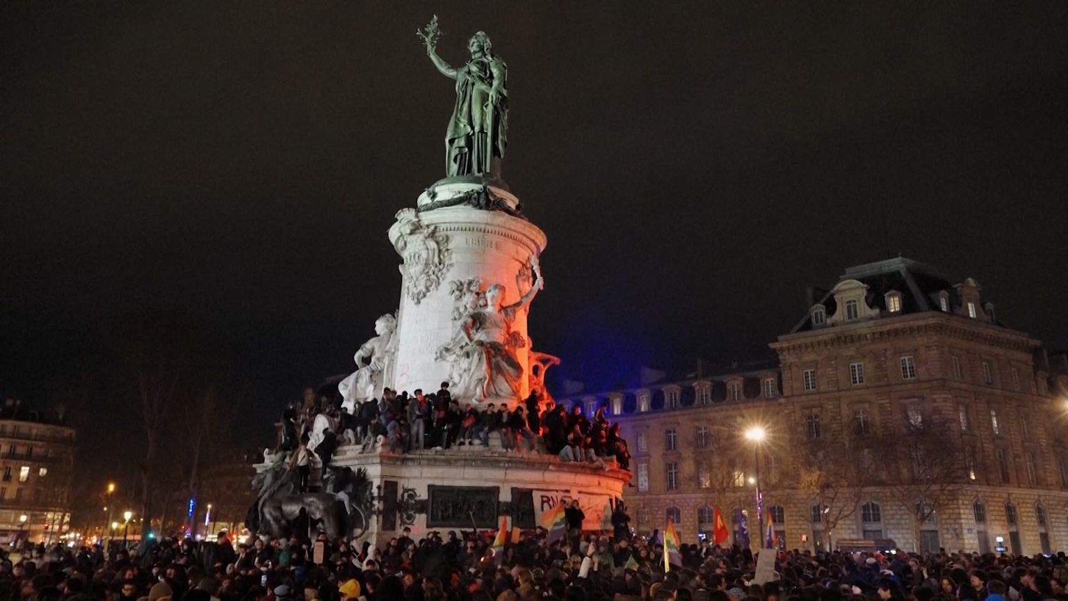 Thousands gather to celebrate death of French far-right figure Jean ...