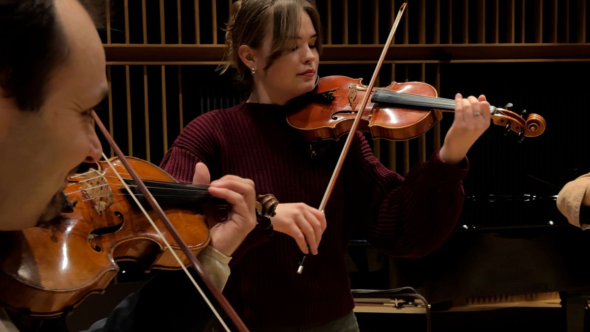 The rare Stradivarius violin putting the spotlight on an unknown Polish composer | Euronews