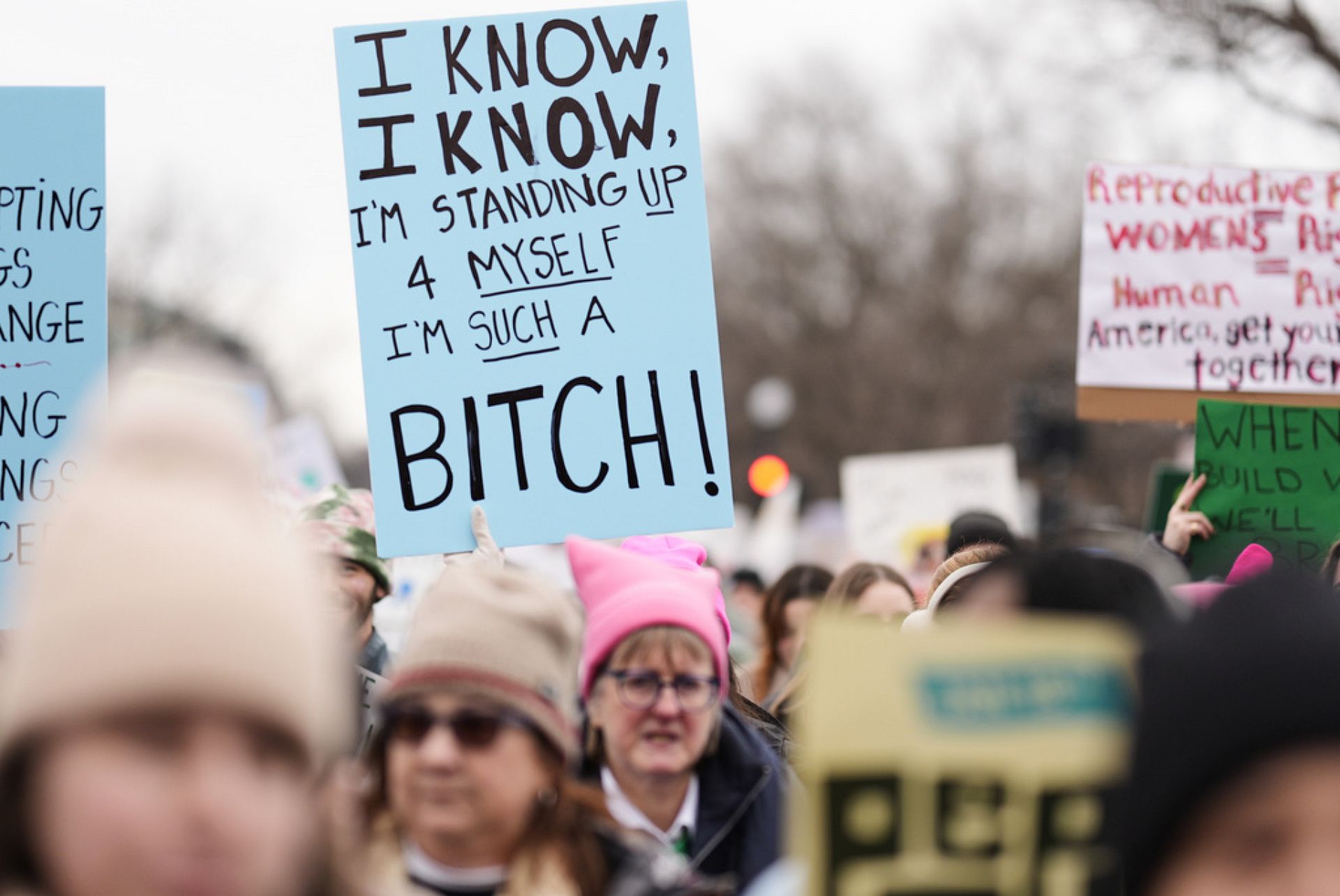 Thousands attend People's March in Washington days before inauguration ...