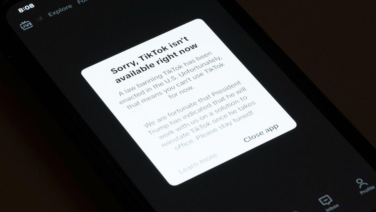TikTok ban begins in the US a day before Donald Trump's inauguration ...