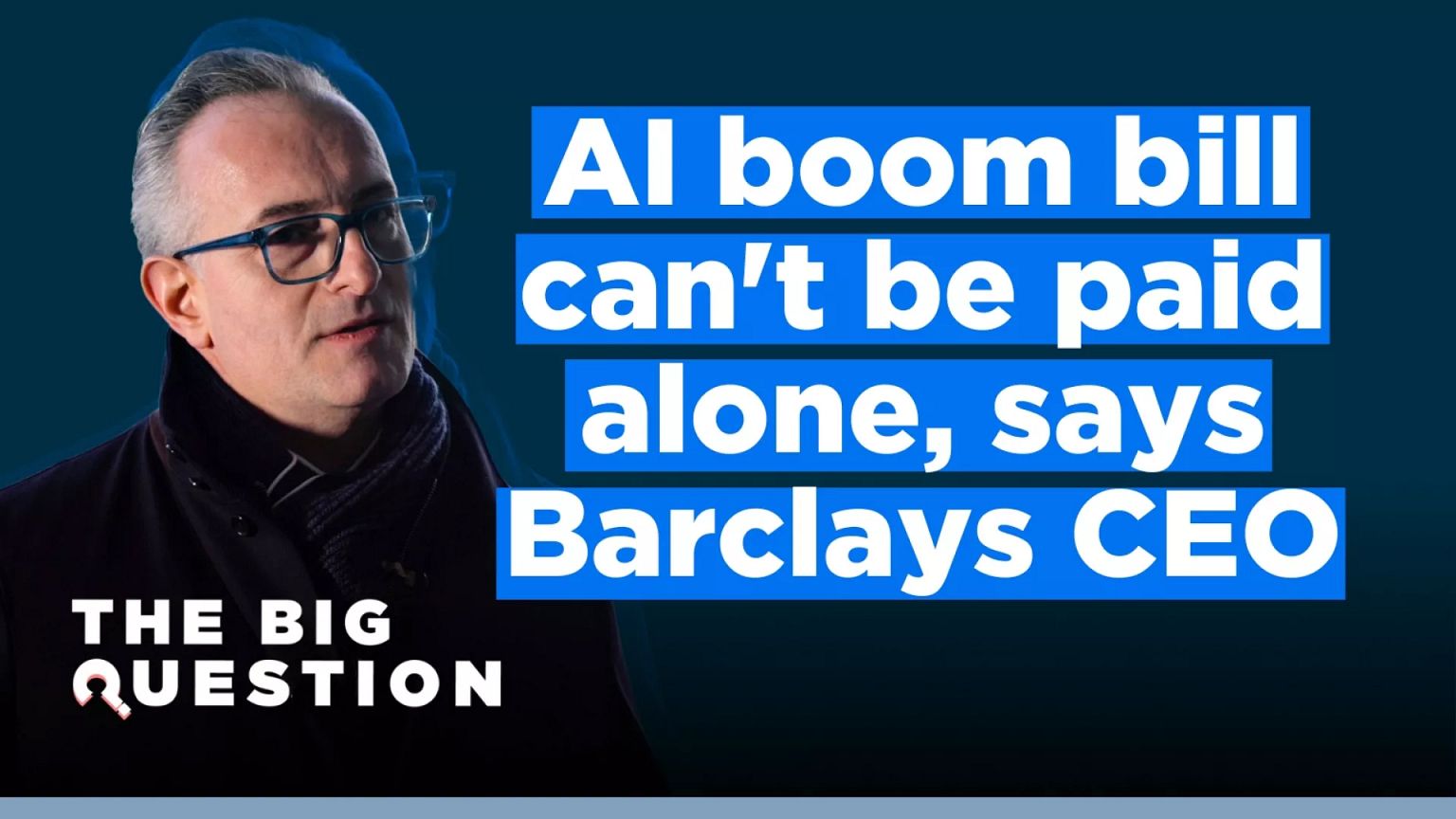 Barclays Europe CEO: No single entity can fund AI infrastructure and ...