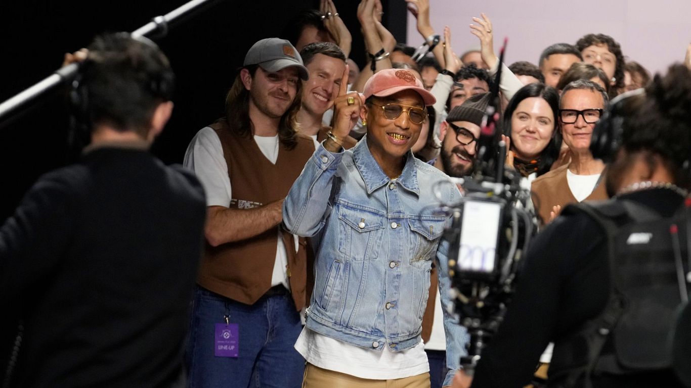 Louis Vuitton’s star-studded Paris Fashion Week show: Pharrell & Nigo ...