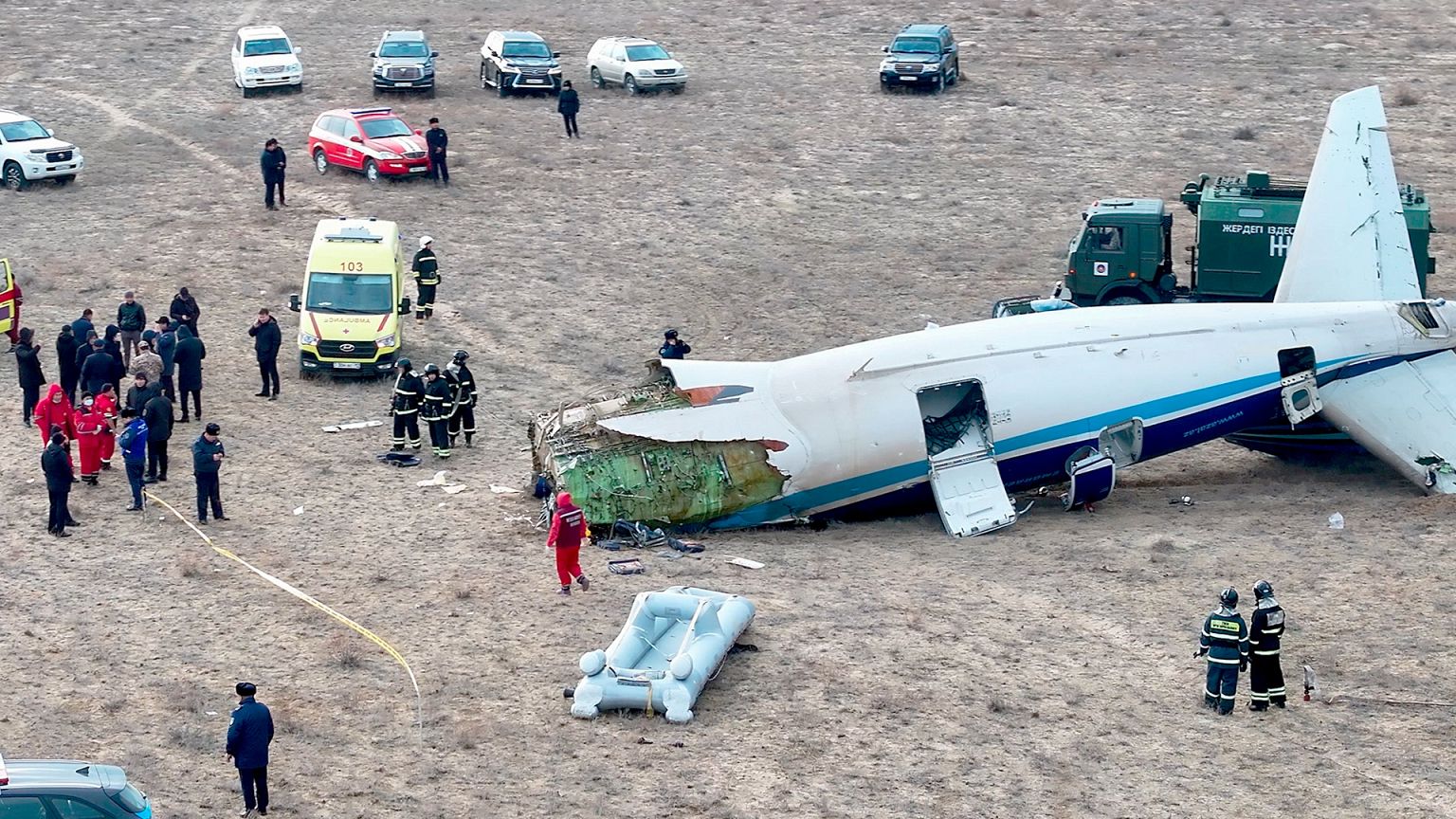 Azerbaijan Airlines crash caused by foreign object damage, official ...