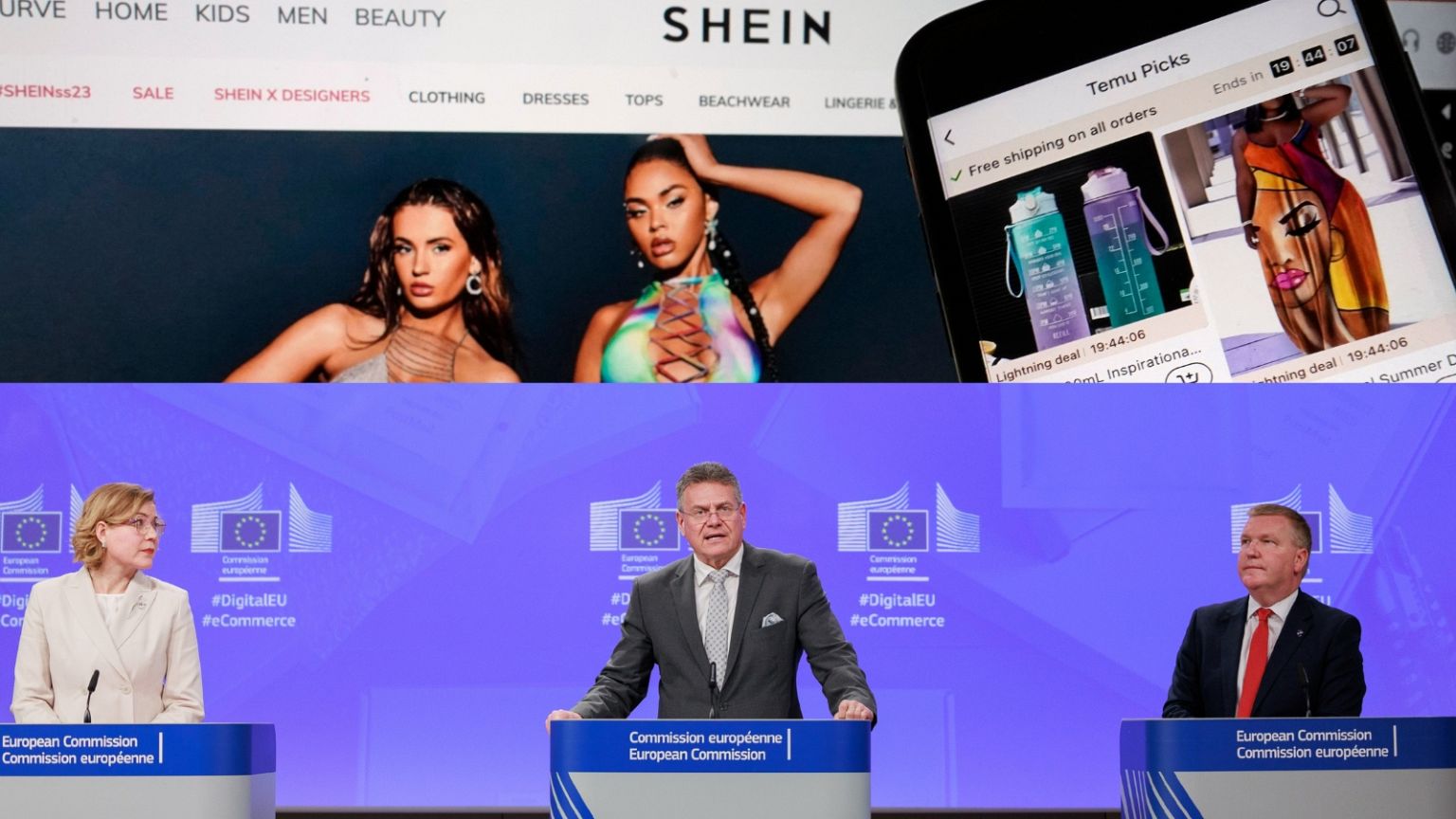 European Commission opens Shein probe and targets Chinese e-commerce giants | Euronews