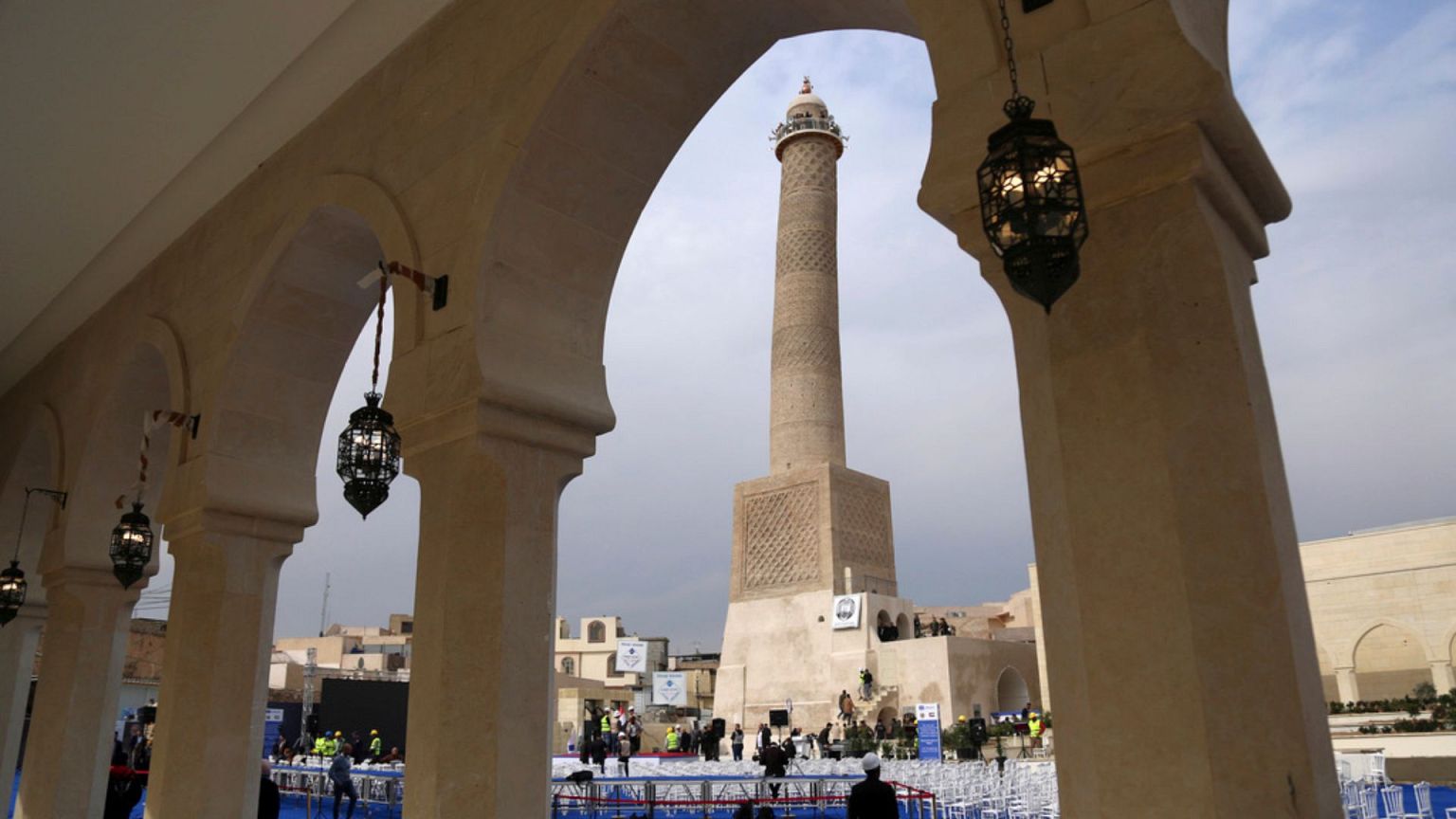 War-ravaged landmarks in Iraq’s Mosul are reopening after UNESCO-led ...