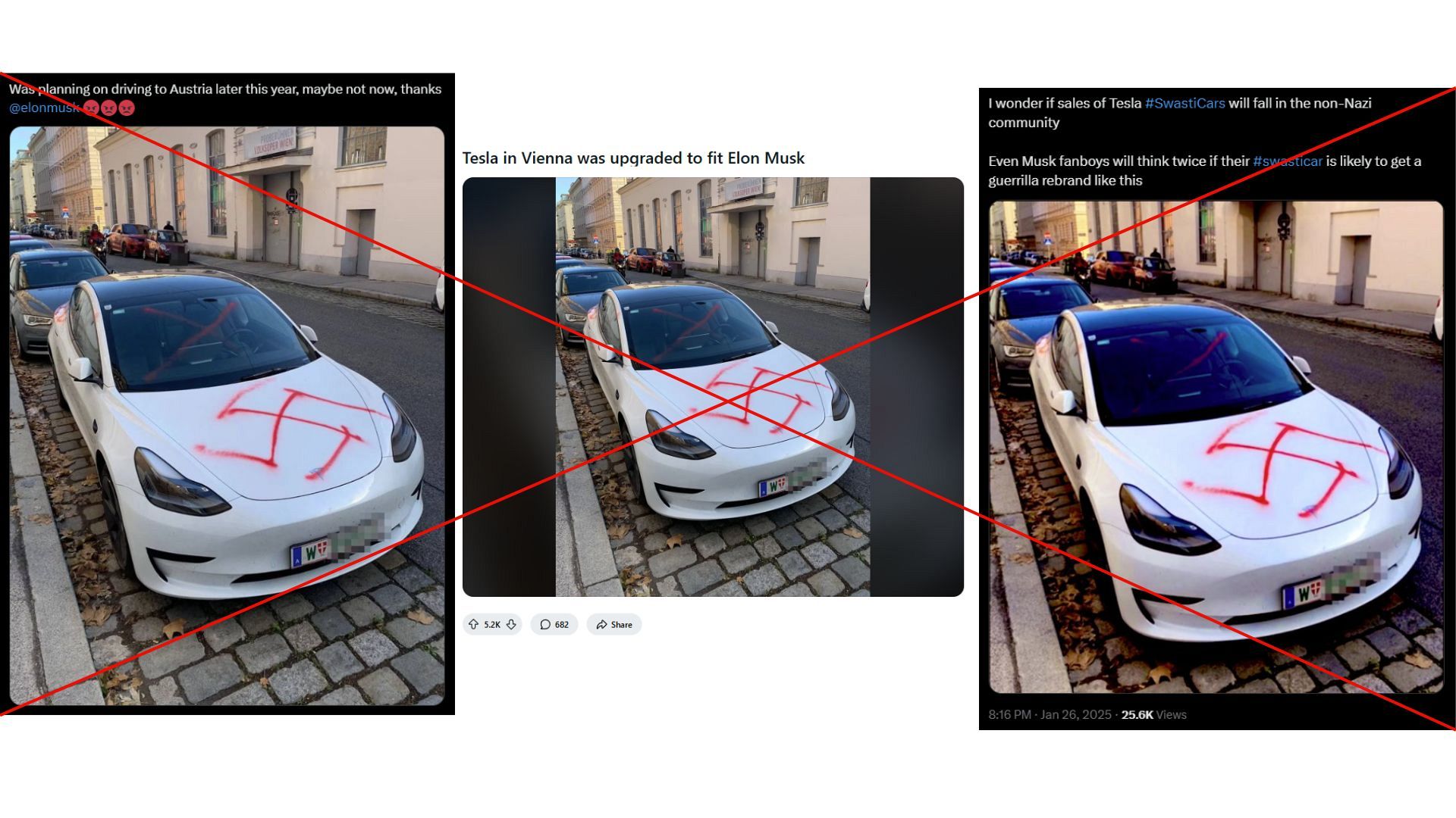 Are Tesla owners at risk of vandalism following Musk controversy ...