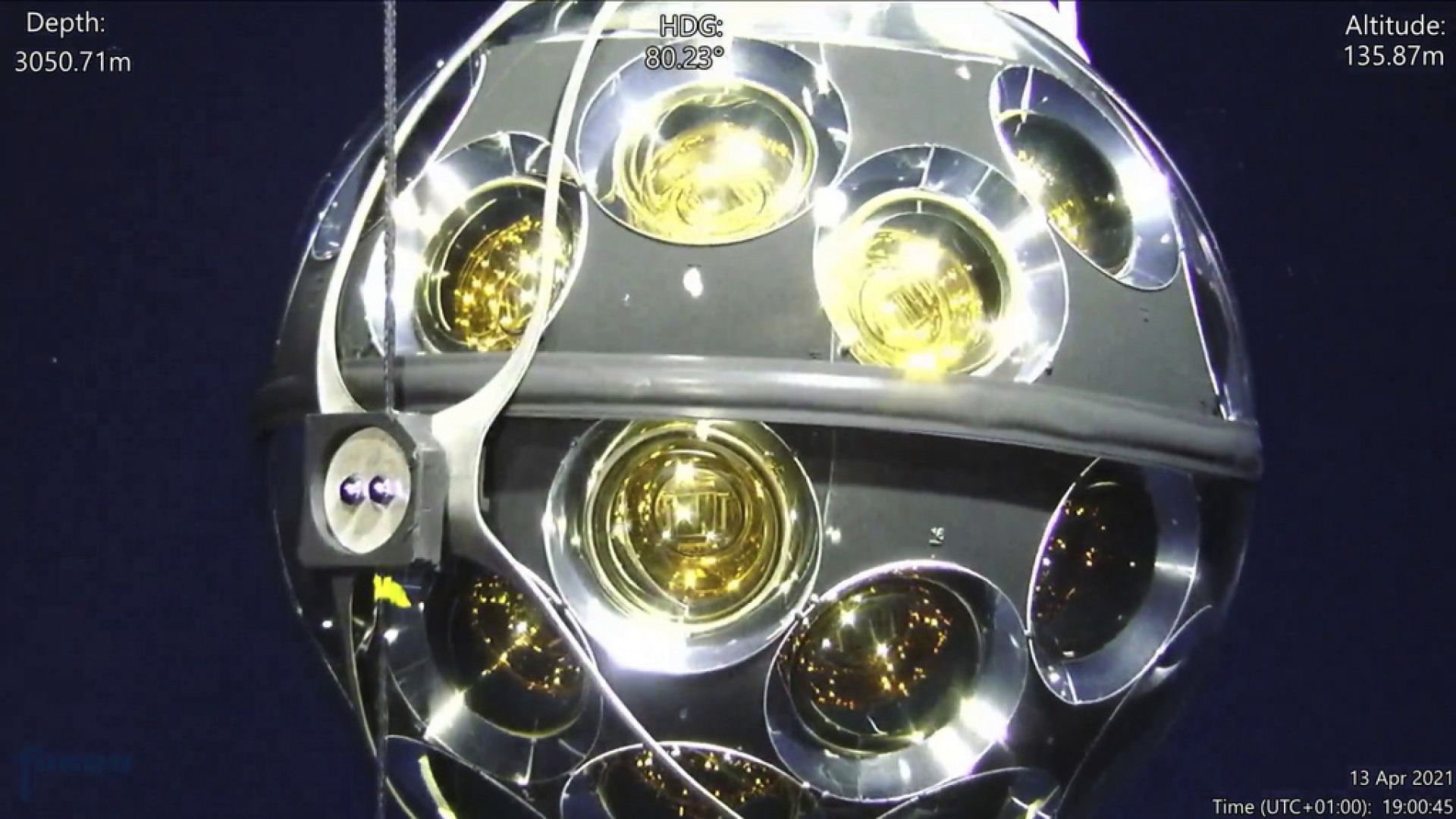 پرانرژی‌ترین «ذره شبح» جهان در اعماق دریا کشف شد | یورونیوز