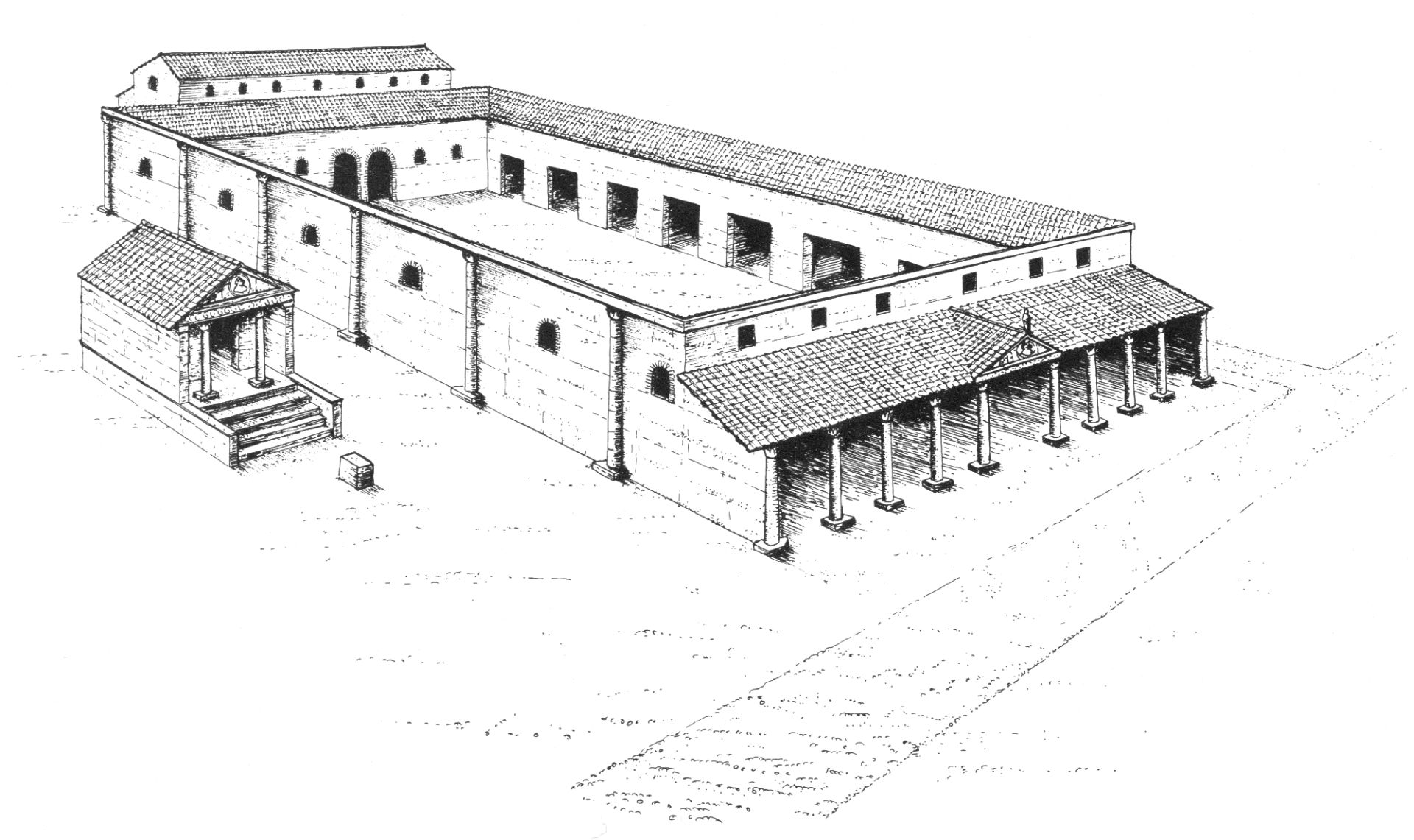 Archaeologists uncover extraordinary 2,000-year-old Roman basilica ...