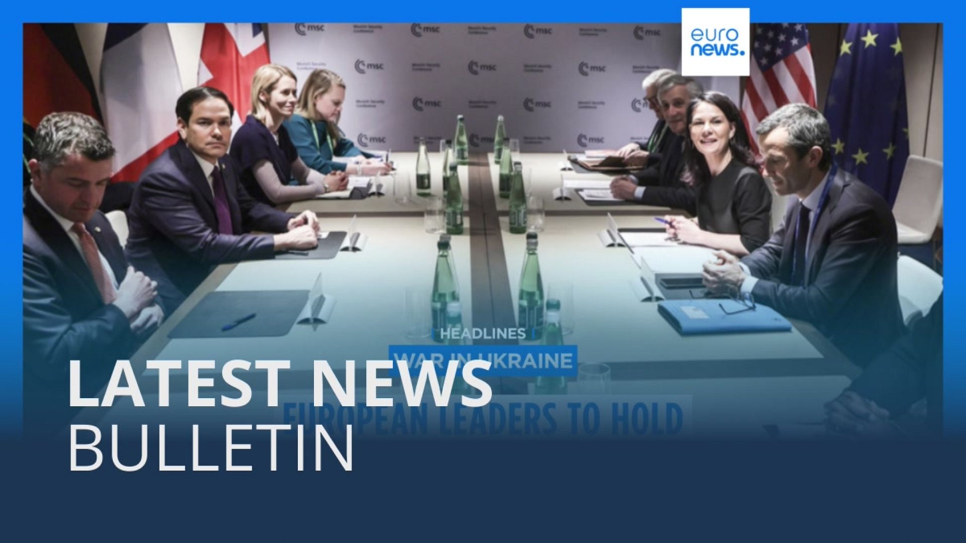 Video. Latest news bulletin | February 16th – Midday | Euronews