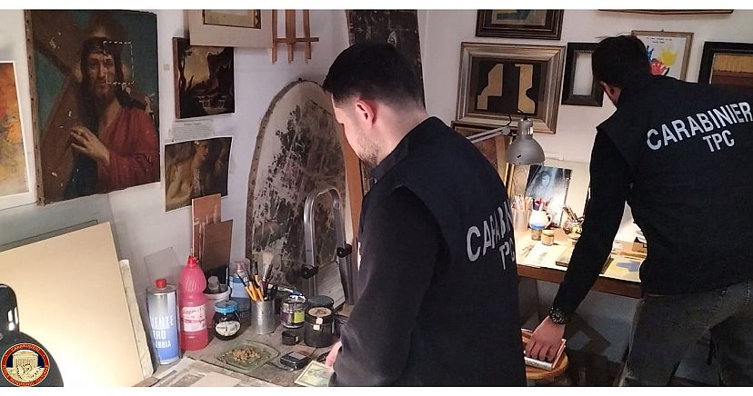 Italian police uncover secret art forgery workshop in Rome selling fake ...